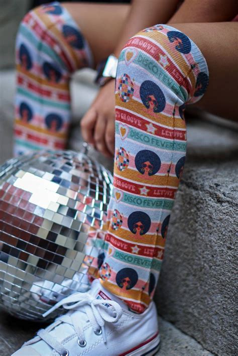 Disco Fever Socks 70s Fashion For All Ages Sublimation Gender