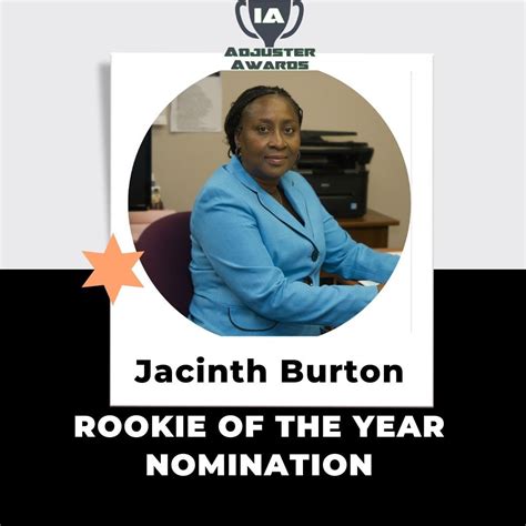Ia Path On Linkedin Jacinth Burton Was Nominated For The Adjuster