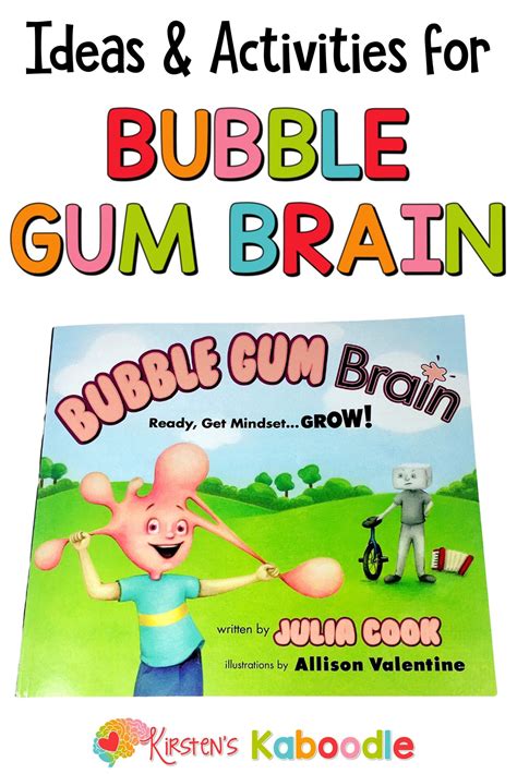 Bubble Gum Brain Book Review And Activities Artofit