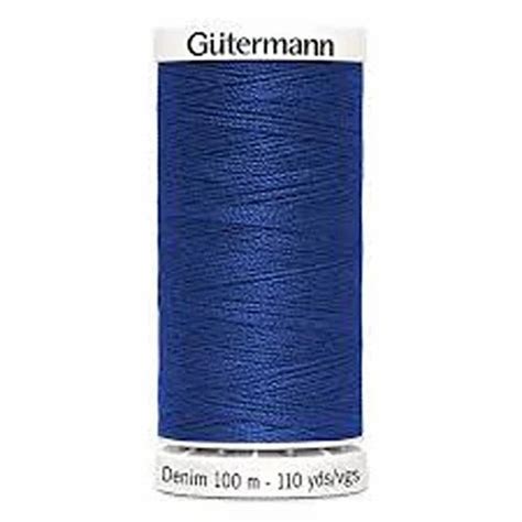 Blue Spun Denim Stitching Thread Packaging Type Reel At Best Price In