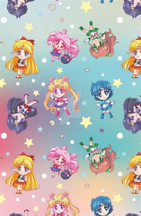 Sailor Moon Chibi Wallpapers Wallpaper Cave