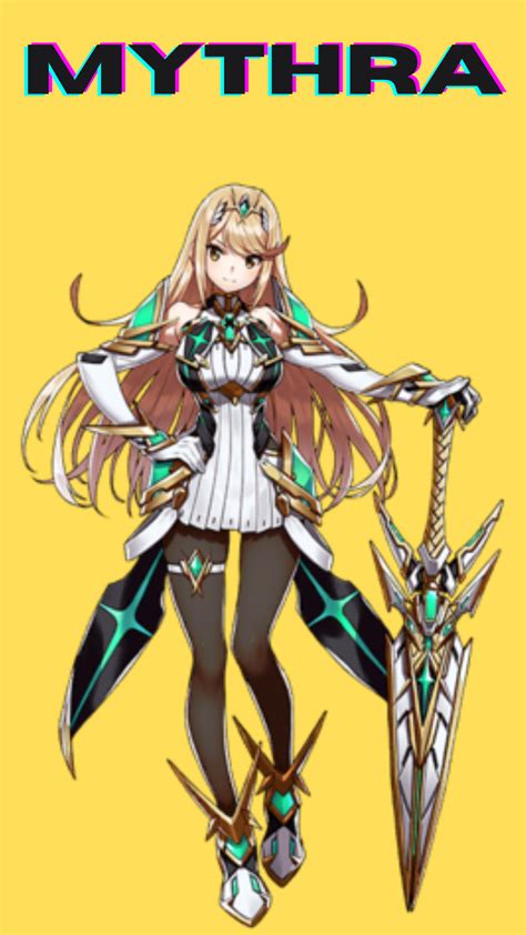 Mythra Phone Wallpaper Zelda Characters