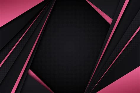 Vectores E Ilustraciones De Fondo Negro Rosa Para Descargar Gratis