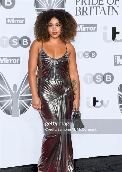 Ruby Barker Wears The Dazed Dress For The Pride Of Britain — Georgia