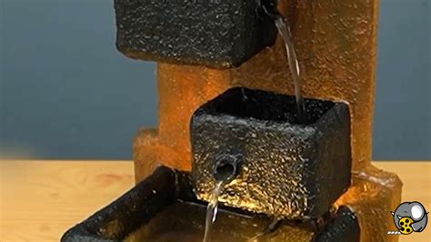 ساختن آبنما آبشار با فوم فیلو