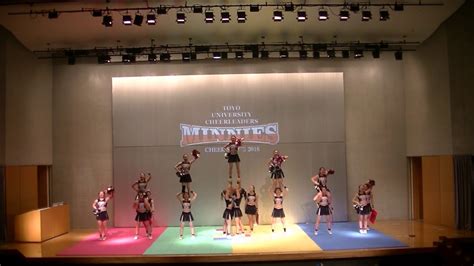 Minnies Cheer Stage 2016 Youtube