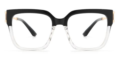 Malcolm Square Black Glasses For Women Lensmart