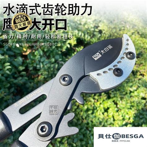 高枝剪 修枝剪 強力剪進口粗枝剪新款齒輪助力超長伸縮大力高枝強力剪果樹剪刀 露天市集 全台最大的網路購物市集
