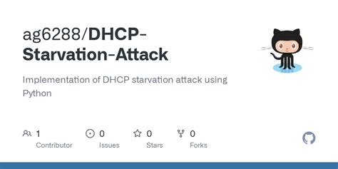 Github Ag6288dhcp Starvation Attack Implementation Of Dhcp