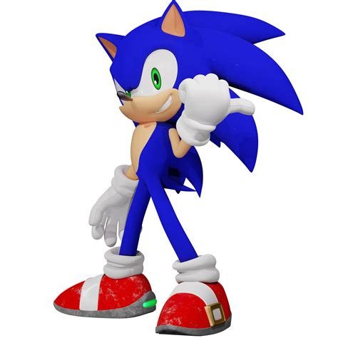 Remade Sonic Poses Part 2 Made In Blender R Sonicthehedgehog