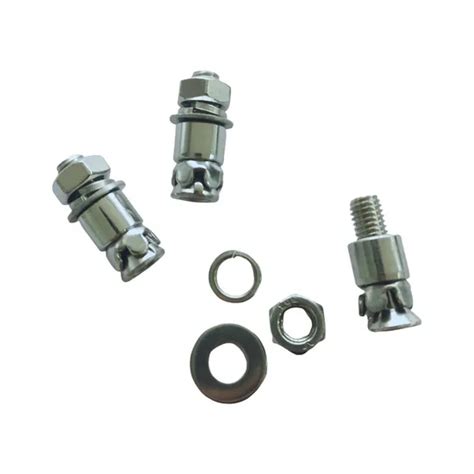 Undercut Anchor Bolt Stone Cladding System Fixing Accessories For Marble Wall Tiles Undercut