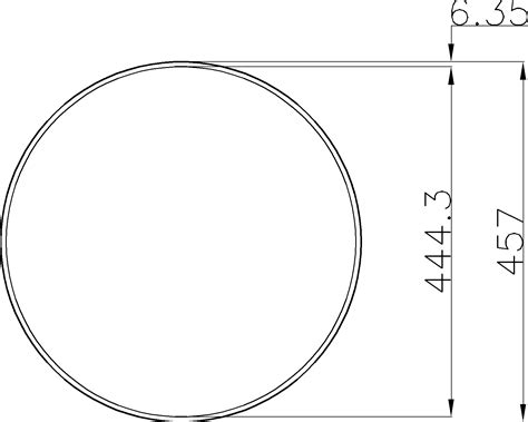 Dn450 Nps 18 Chs457x635 Cadblocks Hub For Industrial Design