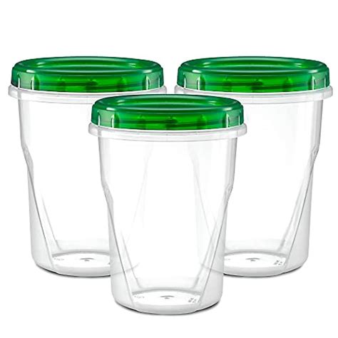 Elegant Disposables 32 Oz Reusable Food Storage Containers 10 Pack