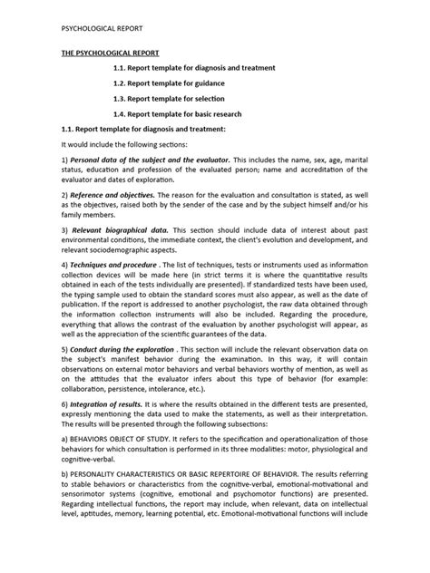 Models Of Psychological Reports Pdf Psychology Attitude Psychology