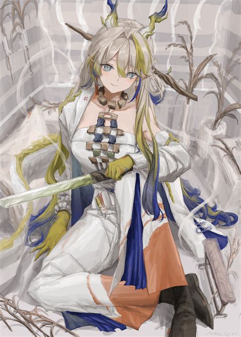 二次元图鉴 《明日方舟》黍（壁纸美图·第595辑） 哔哩哔哩