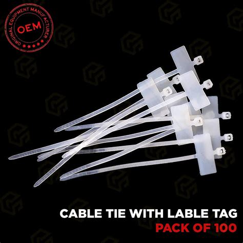 Cable Lable Tie Pack Of 100