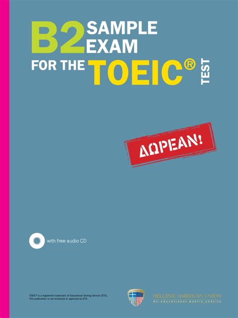 Toeic B2 Sample Pdf