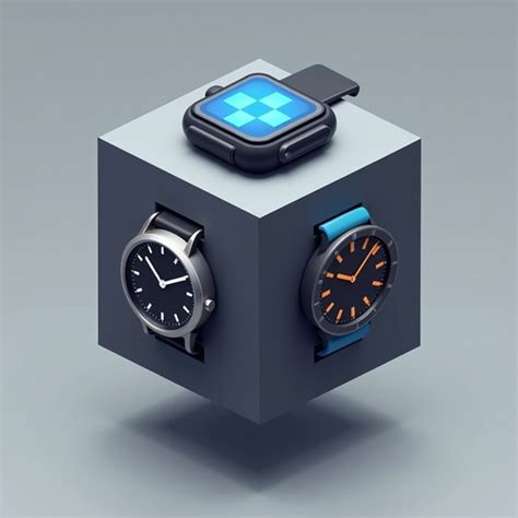 Free Floating Watch Cube Image Timepiece Watch Cube Download At