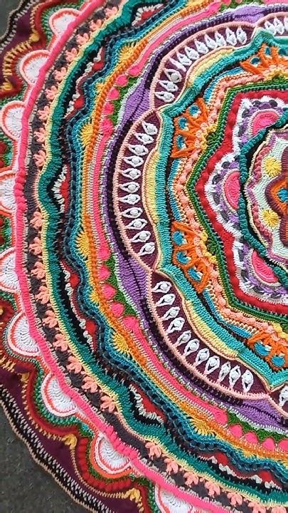 Mandala Madness Crochet ماندلا شیدایی قلاب بافی Youtube
