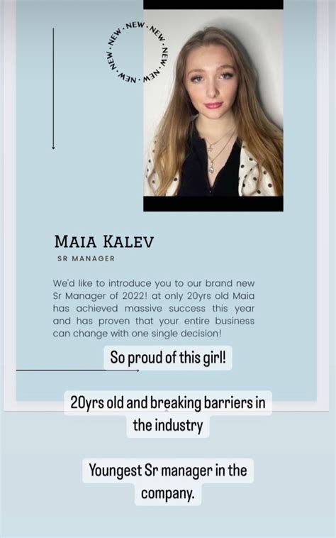 Maia Kalev On Linkedin If My Career Is An Example Of Anything To Anyone I Hope Its That Your