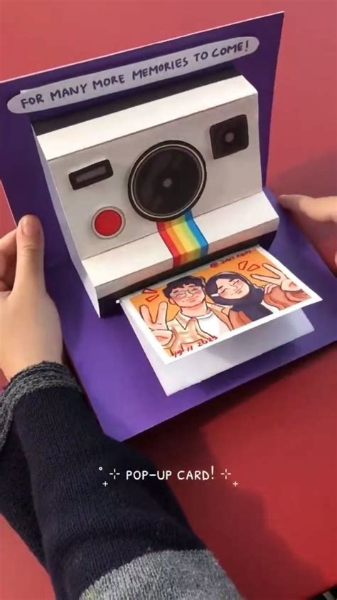 Pop Up Greeting Cards How To Make Diy Pop Up Card Easy [video] Book