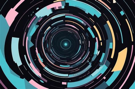 Vector Motion Graphics Premium Ai Generated Image