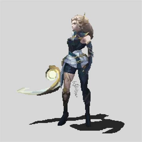 Sentinel Diana Pixelart R Dianamains