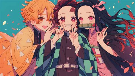 Cool Wallpapers Demon Slayer  Nezuko And Zenitsu