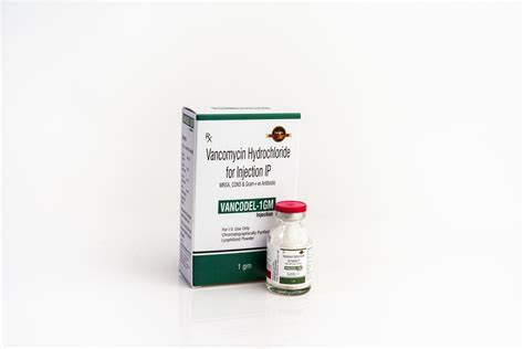 Vancodel 1gm Injection Vancomycin 1gm Inj Packaging Vial At Rs 499