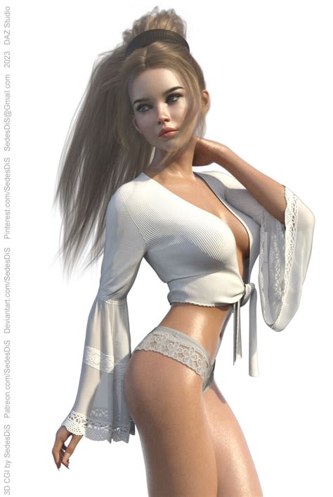 Artstation 3d Girl By Sedesdis 20230910