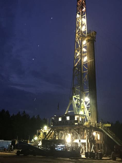 Alabama Rig For Drilling Smackover Well In Se Al