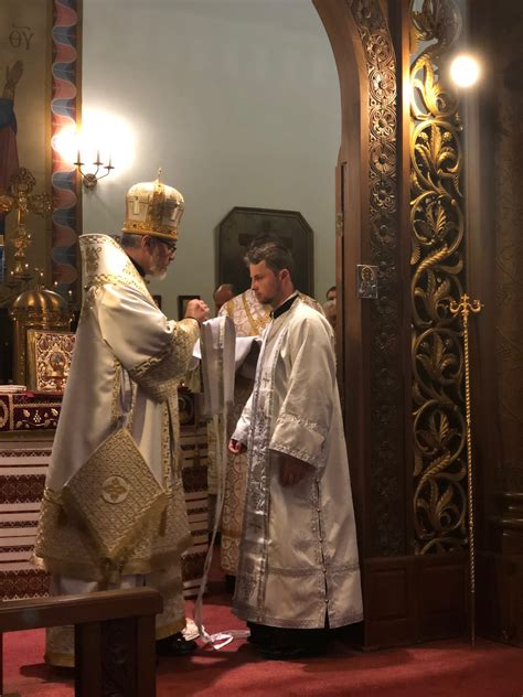 Archbishop Daniel Ordains Deacon Volodymyr Yavorskyi To The Holy