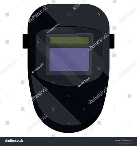 Welding Helmet Arc Welding Helmet Vector Stock Vector Royalty Free