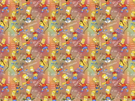 Artstation Bart Simpson Seamless Design For Sale