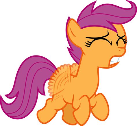 4347 X 4000 2 Mlp Scootaloo Flying Clipart Full Size Clipart