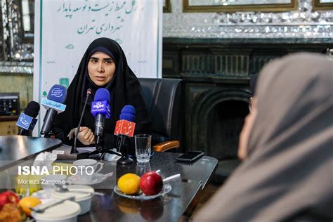 ایسنا نشست خبری مدیر کل محیط زیست و توسعه پایدار شهرداری تهران