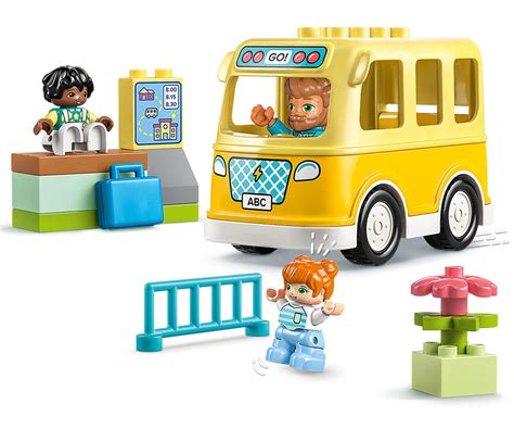 Игрален комплект конструктор ЛЕГО DUPLO® 10988 - Пътуване с автобус ...
