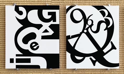 Typographic Compositions On Behance