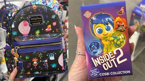 New Inside Out 2 Loungefly Backpack And Mystery Figures Available At