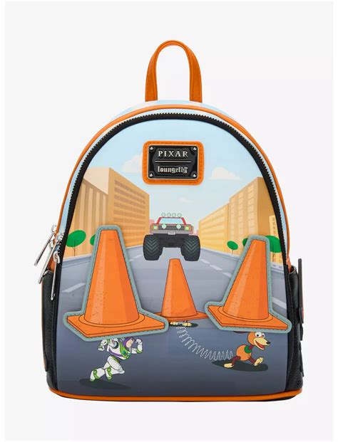 Disney Pixar Toy Story 2 Walking Cones Scene Mini Backpack Loungefly