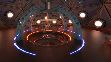 Working On A Tardis Console Room Concept Id Say Im 80 Done R Doctorwho