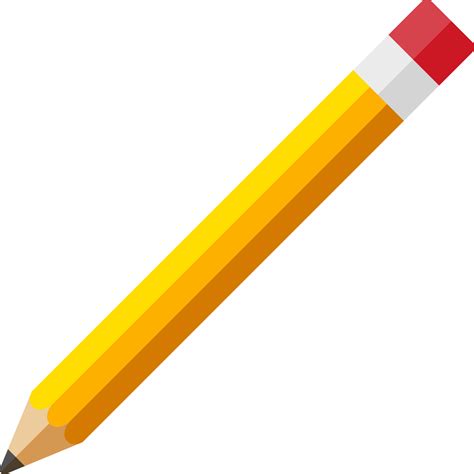 Pencil Flat Icons 18925162 Png