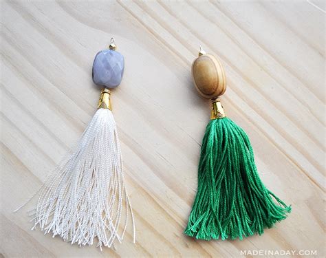 Diy Capped Tassels