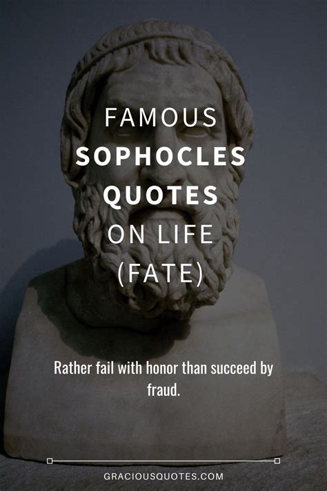 37 Famous Sophocles Quotes On Life Fate