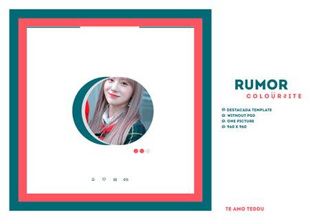 Rumor Template Destacada 013 By C0loursite By C0loursite On Deviantart