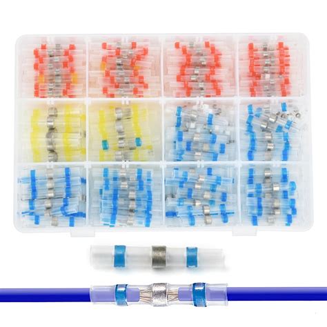 300pcs Joint De Soudure Connecteur De Fil Connecteur Thermorétractable