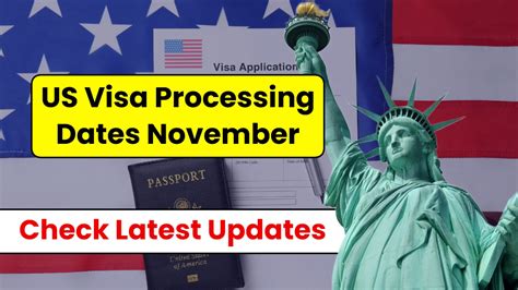 Us Visa Processing Dates For November 2025 Check New Rules Eligibility And Apply Process