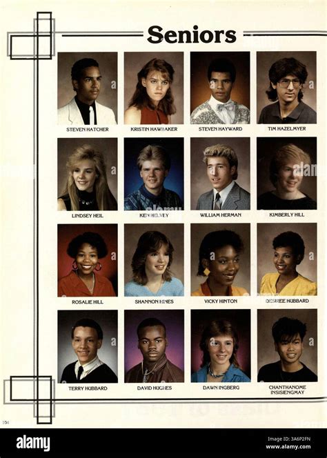 This 1987 Edition Of The North High Yearbook Showcases The Students