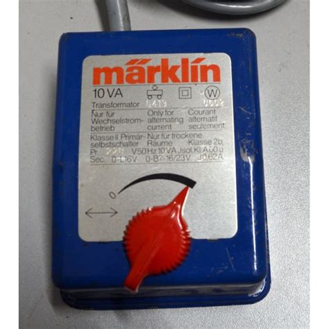Märklin H0 6413 Trasformatore Treno Locomotiva 10va Trenino Treno