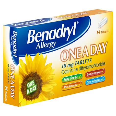Benadryl 1 A Day 10mg 14tabs G One Stop